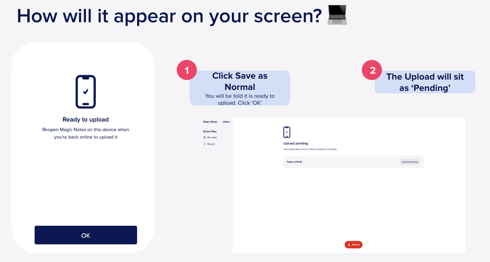 Using Magic Notes Offline – Help Centre