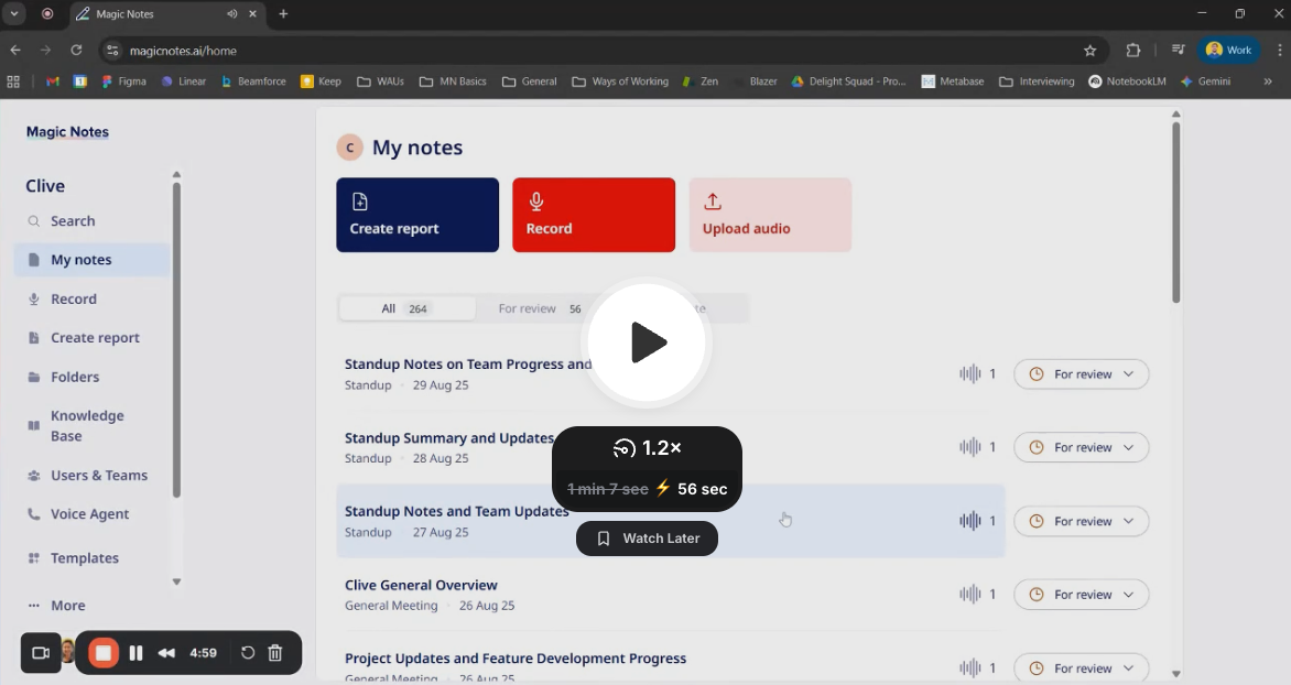 How to record online meetings on Magic Notes – Beam